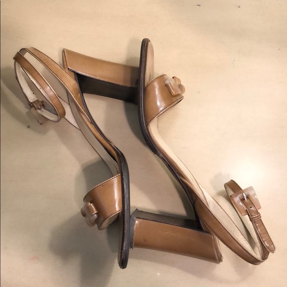 Prada | Shoes | Prada Block Heel Sandals | Poshmark
